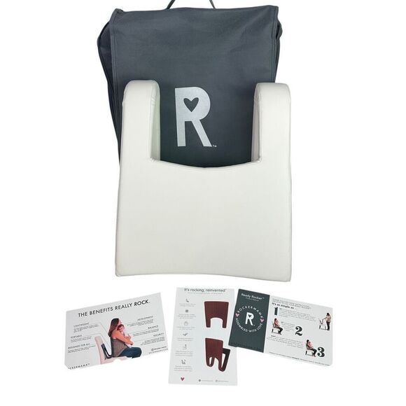 RockerMama | Other | Rockermama Portablebaby Rocker White Back Strain ...